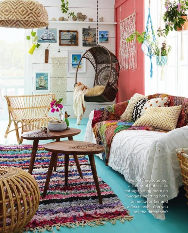10 Inspiring Bohemian Interiors + 3 Design Ideas - Digital Fabrics