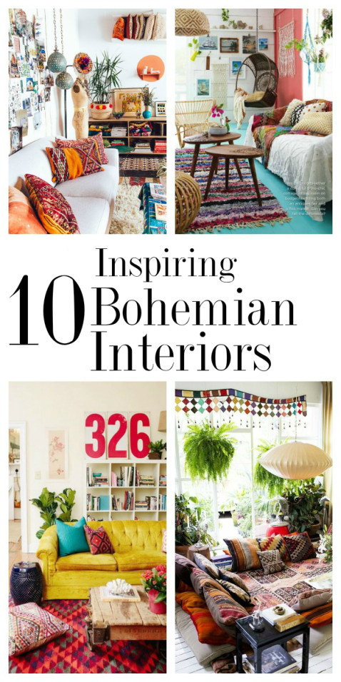 10 Inspiring Bohemian Interiors + 3 Design Ideas - Digital Fabrics