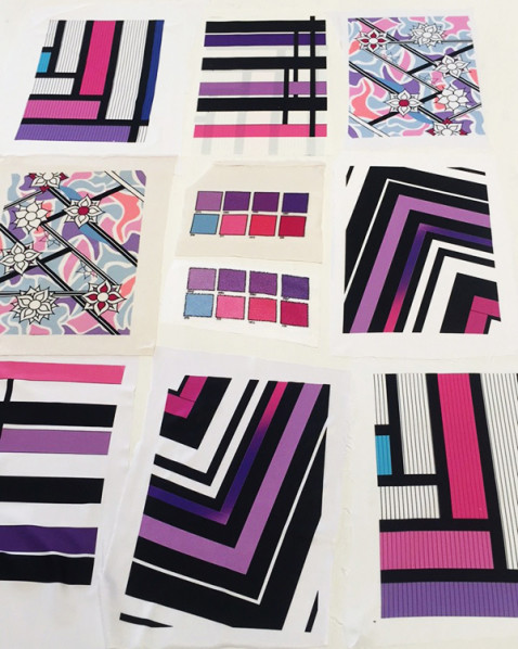 Fabric Design Development by Rachael Ozich - Digital Fabrics