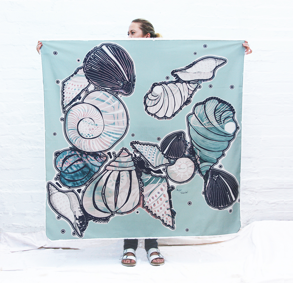 Linen Beach Throw - Digital Fabrics