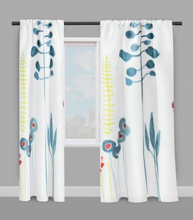Custom Made Curtains - Digital Fabrics