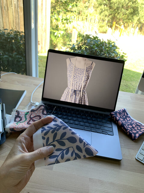 Dominique Collins – The Designer Project - Digital Fabrics