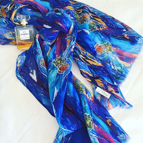 Custom Scarf, Design Your Own - Digital Fabrics